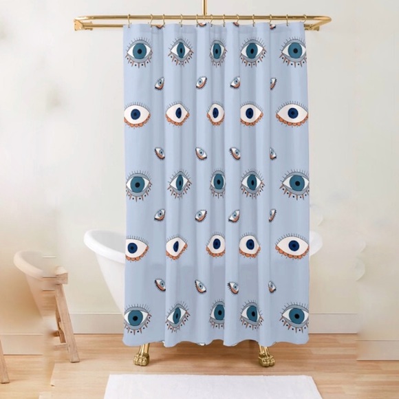 Real Living | Bath | Real Living Evil Eye Shower Curtain Set 3pc ...